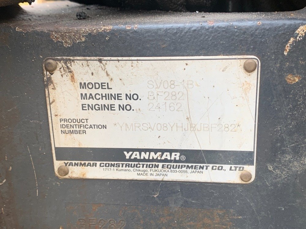 Used 2019 Yanmar SV08 Excavators in Colton, CA | RaD