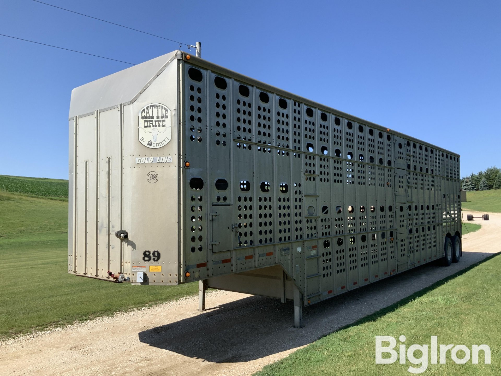 Used 1995 Merritt Cattle Drive Gold Line Livestock in Dedham, IA | RaD