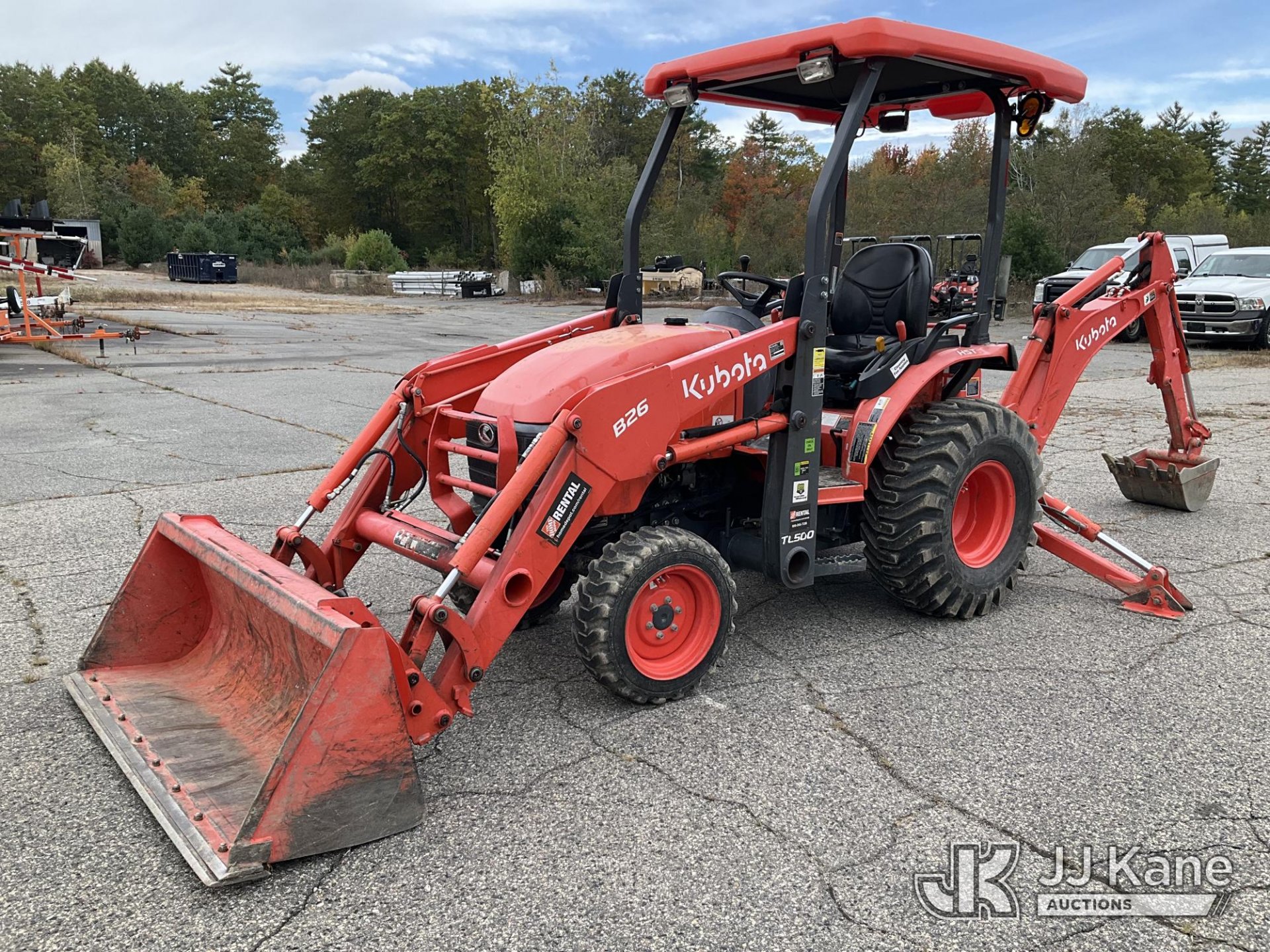 Used 2021 Kubota B26 4x4 Backhoes in Wells, ME | RaD